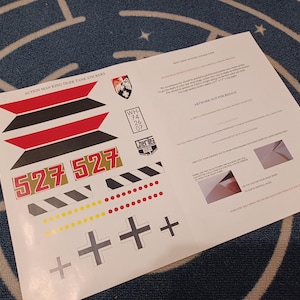 ACTION MAN Tiger Tank Decals - Etsy