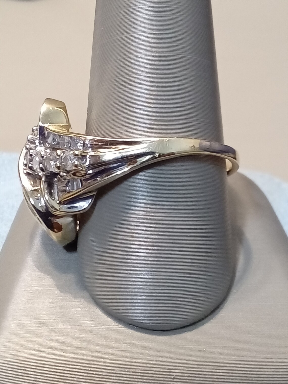 Vintage 14k Gold Symbol Ring - Etsy