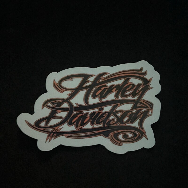 Harley Davidson Stickers - Etsy