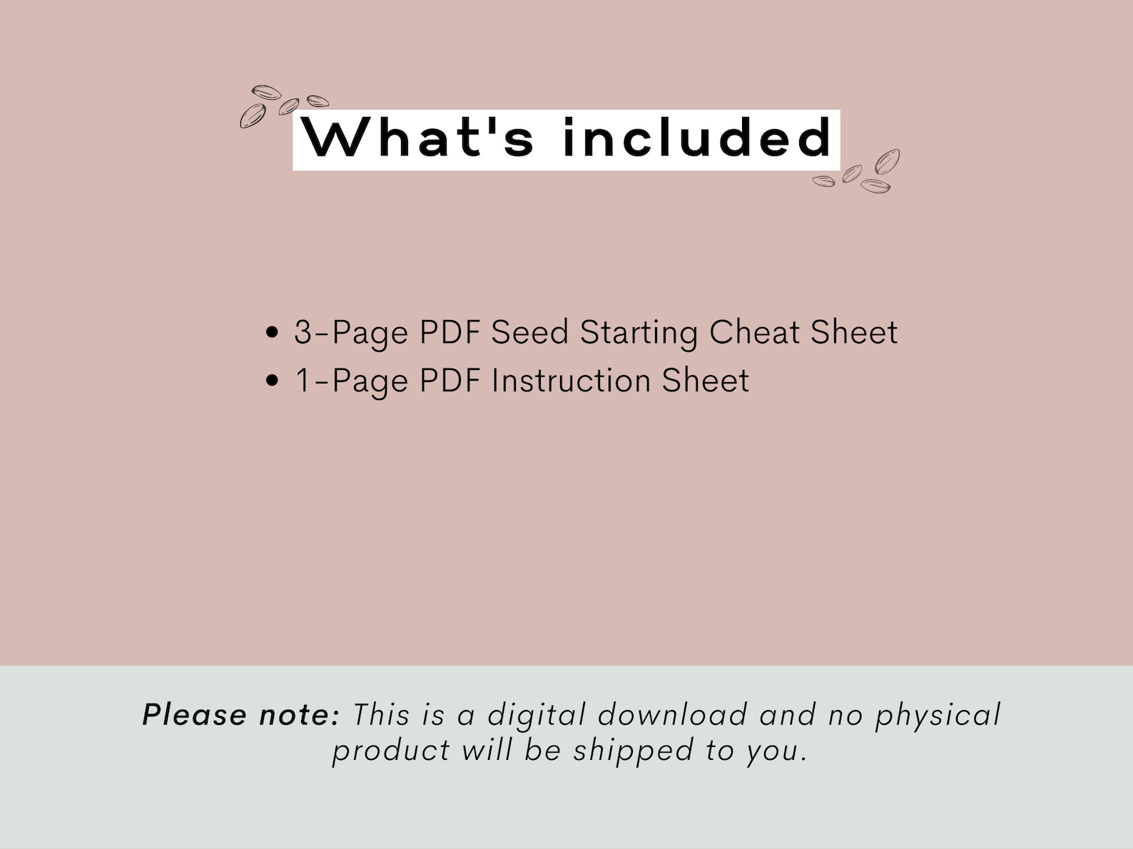 UPDATED Seed Starting Cheat Sheet Planting Guide | Printable Seed ...