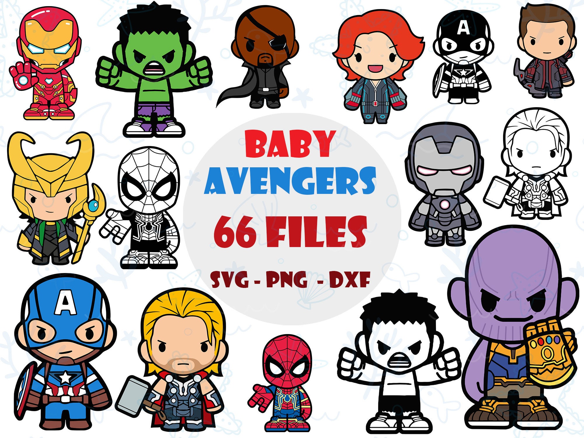 Lindos Vengadores De Dibujos Animados