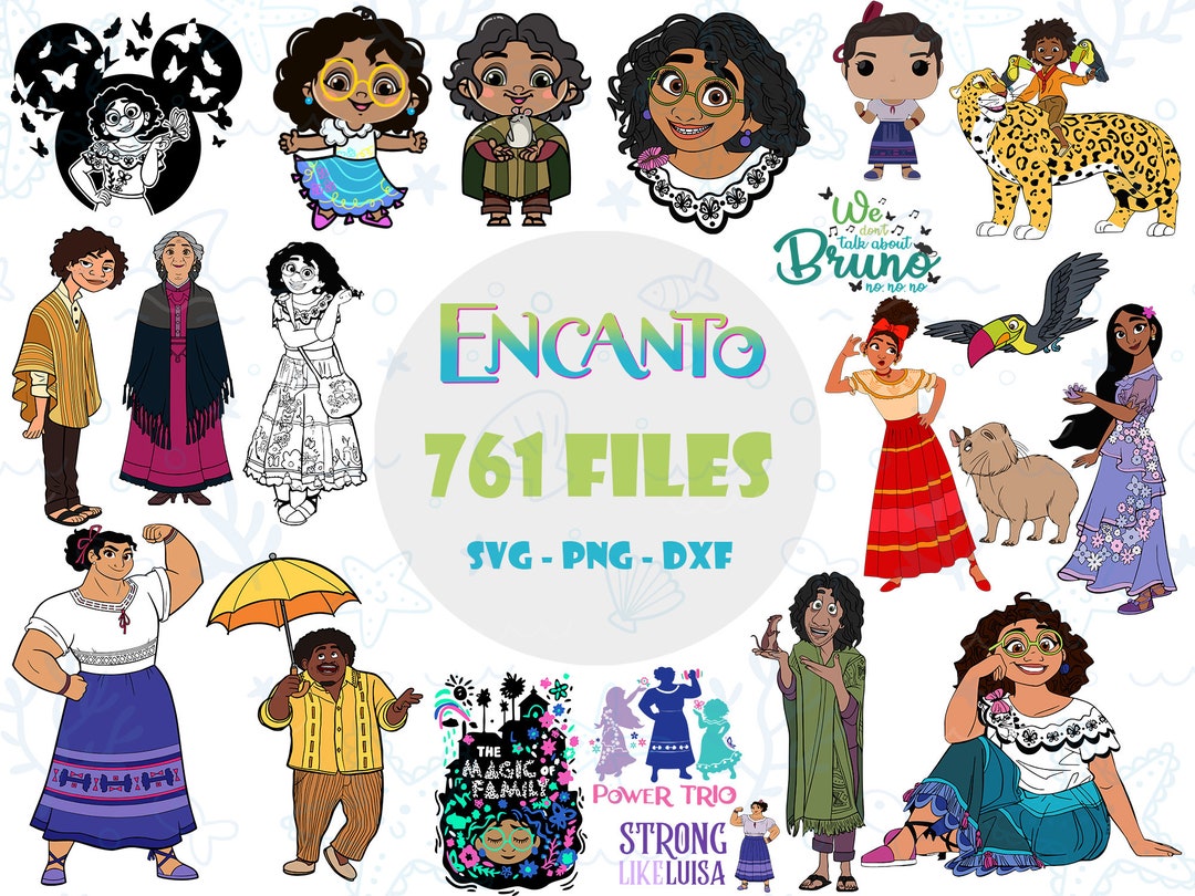 Encanto SVG, Encanto PNG, Encanto Clipart, Encanto Birthday Svg ...