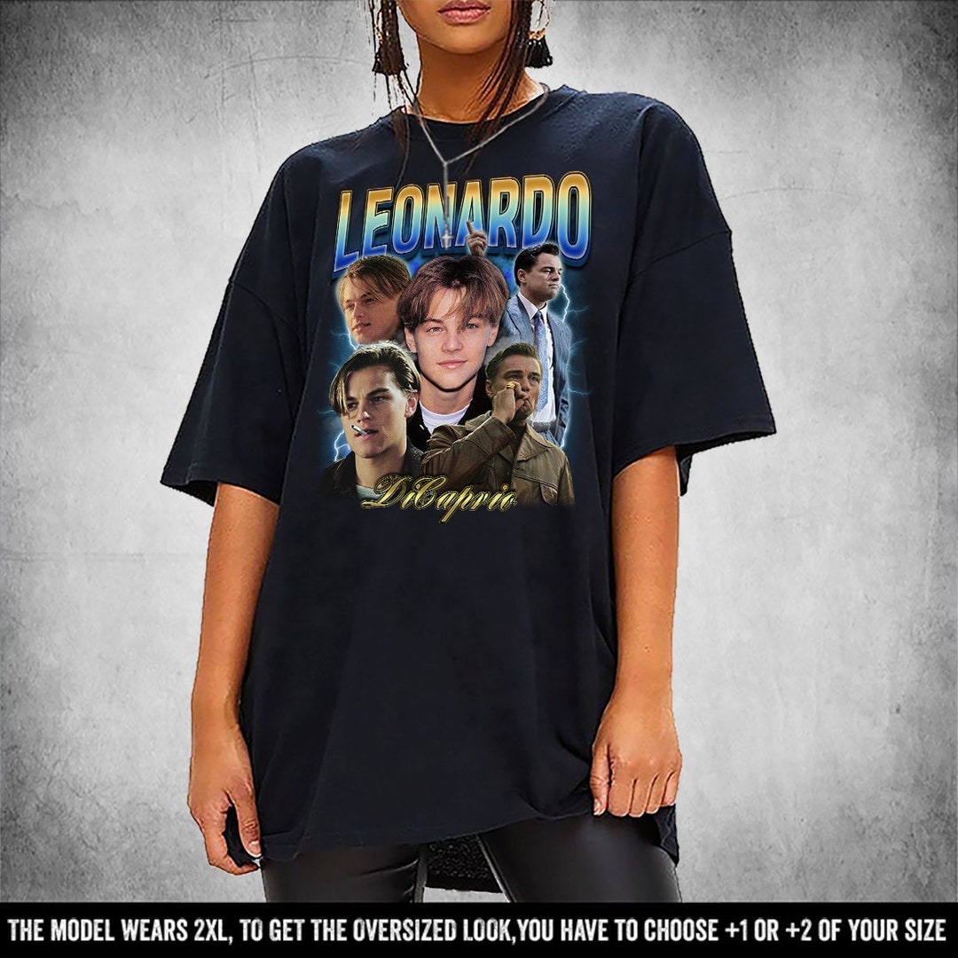Retro Leonardo Dicaprio Shirt -leonardo Dicaprio T-shirt,leonardo ...