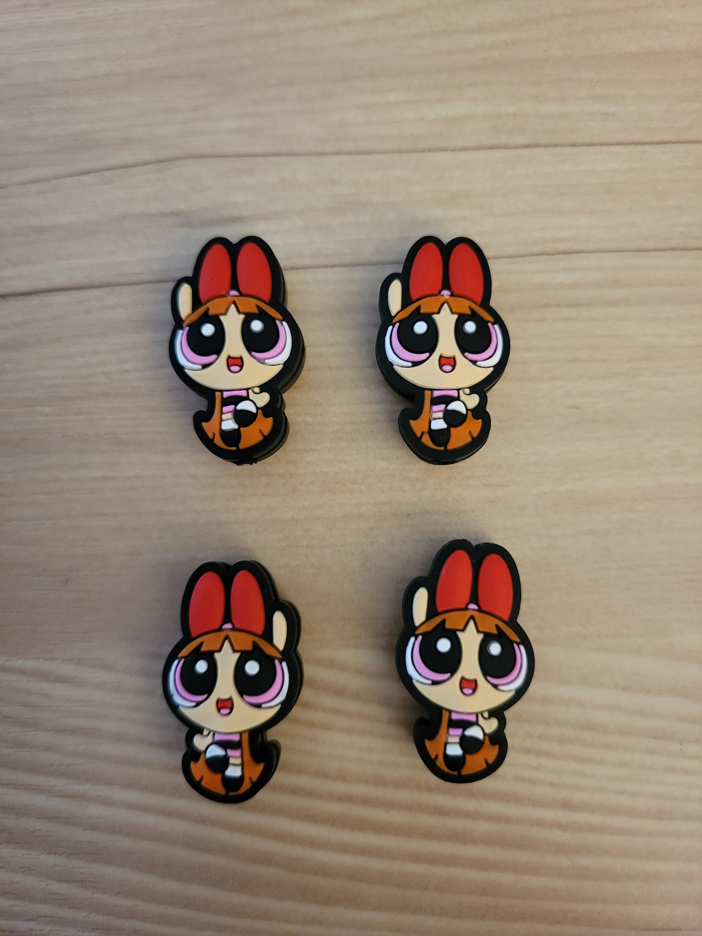 Blossom Powerpuff Girls-silicone Focal Beads - Etsy