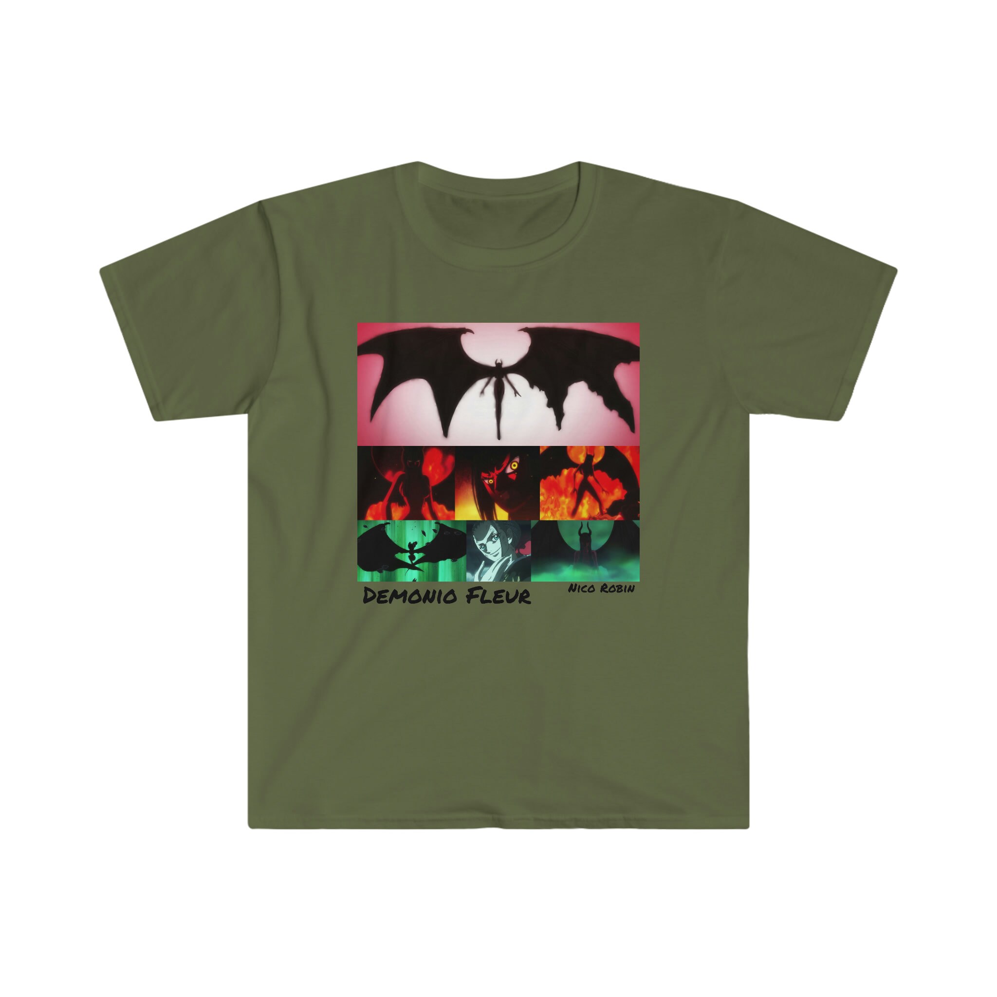 Nico Robin - One Piece - Demonio Fleur - 'devil Form' - Unisex Anime ...