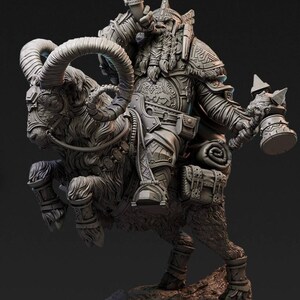 Gardain Firebeard STL File (2 Model), Gardain 3D STL File, STL File 3D ...