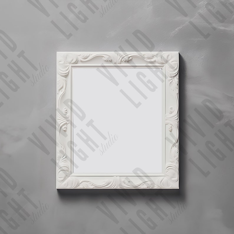 3 White Frame Bundle - Artwork Mockup Frames - Etsy