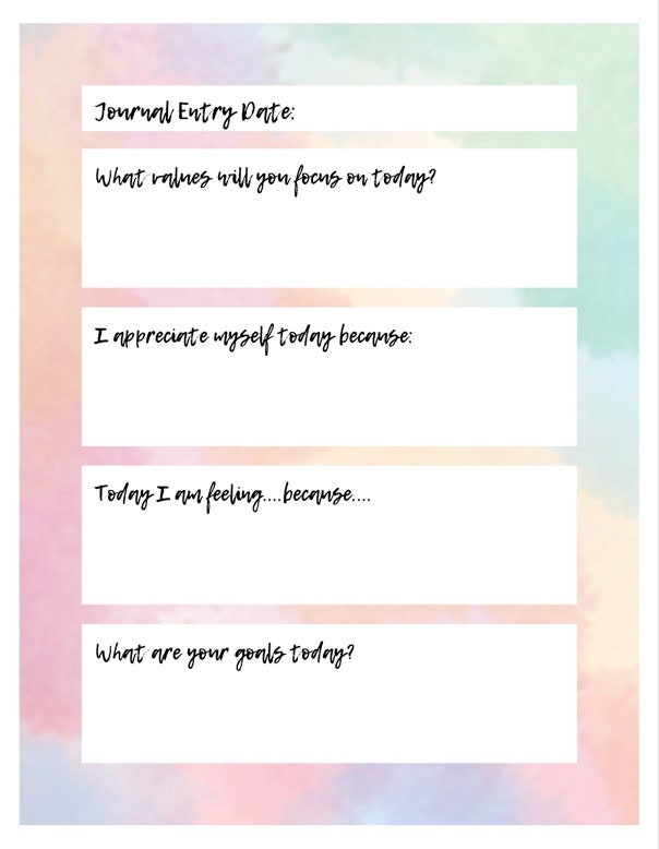 Daily Check-in Sheet - Etsy