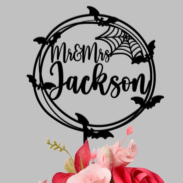 Gothic Cake Topper - Etsy