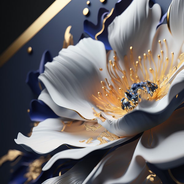 Gardenia Print - Etsy