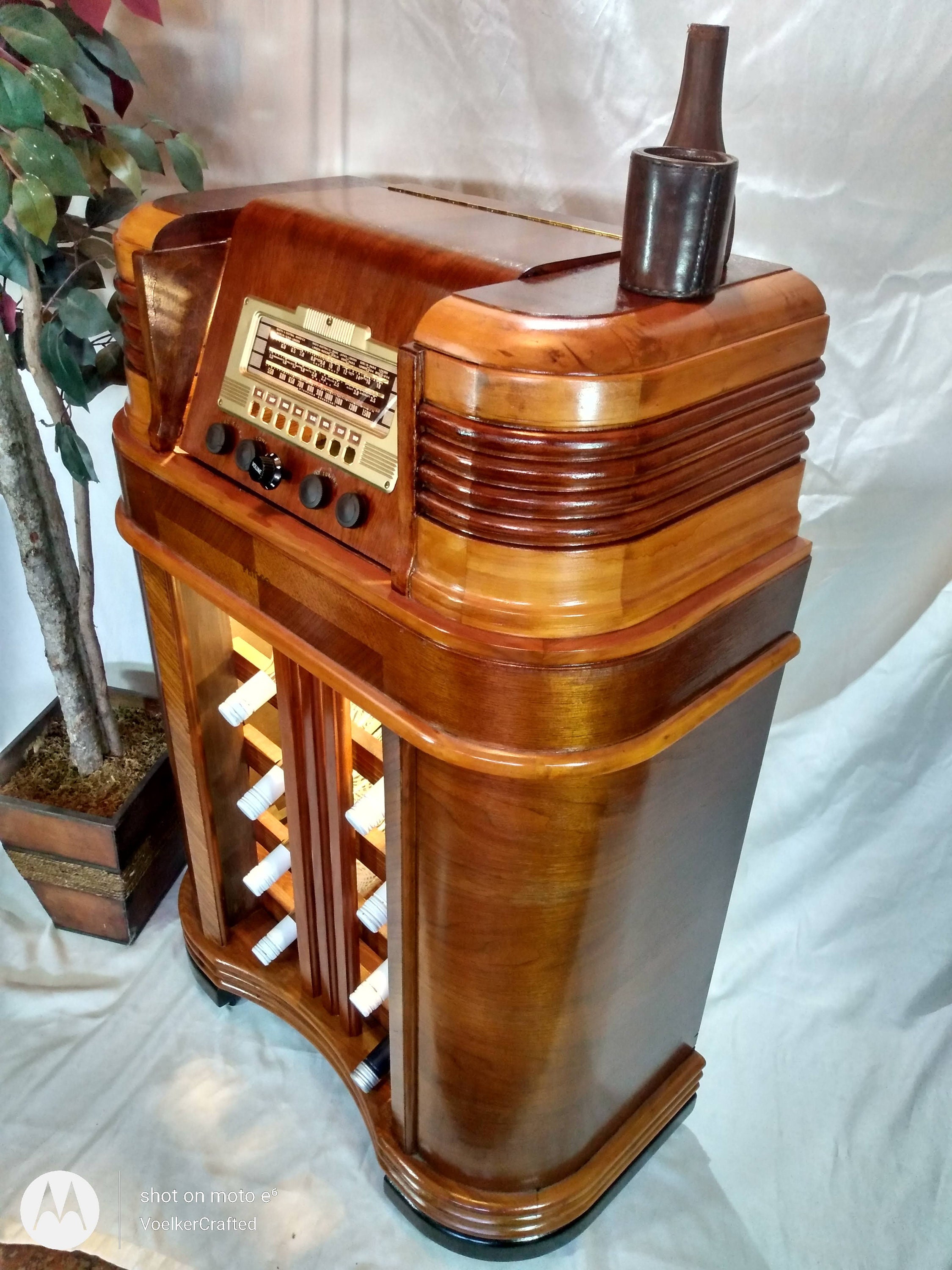 Vintage Philco Radio Cocktail/wine Cabinet Lighted. Antique - Etsy