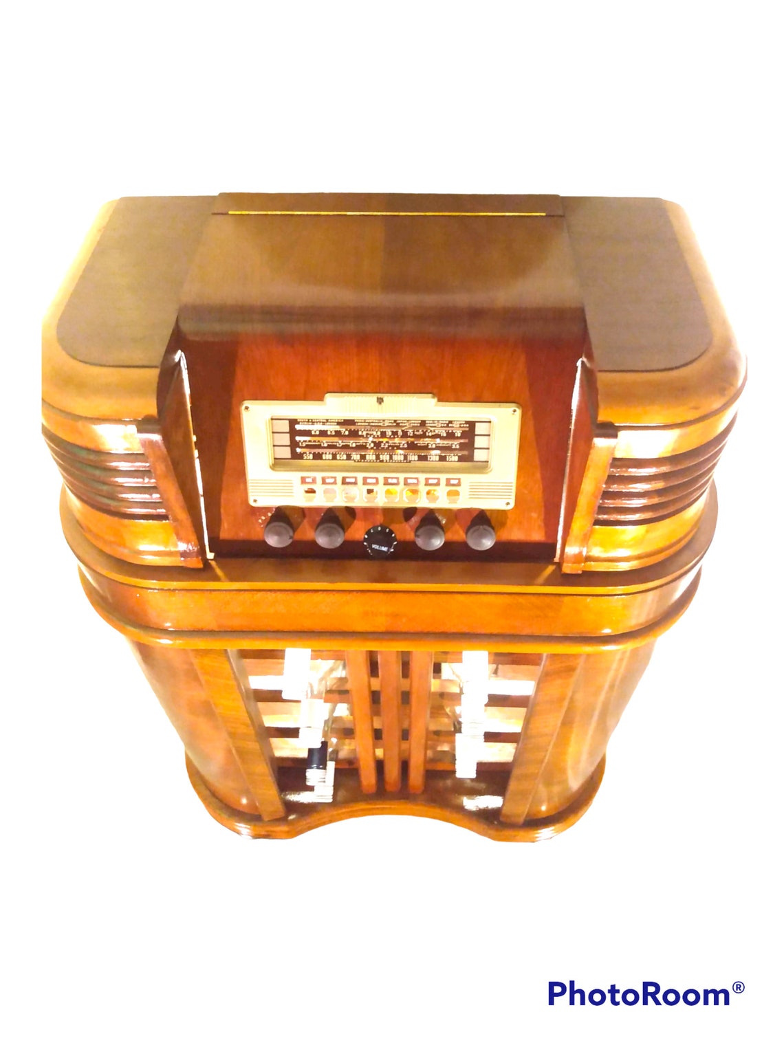 Vintage Philco Radio Cocktail/wine Cabinet Lighted. Antique - Etsy