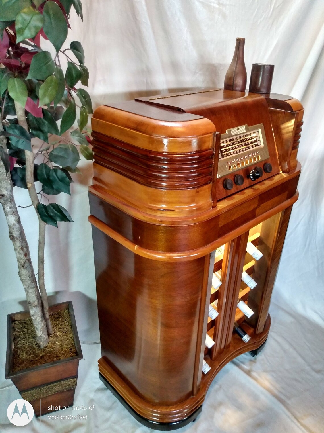 Vintage Philco Radio Cocktail/wine Cabinet Lighted. Antique - Etsy