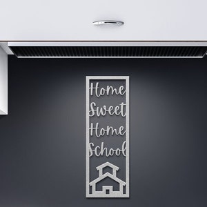 Home Sweet Homeschool Sign, Homeschool Classroom Decor, School House ...