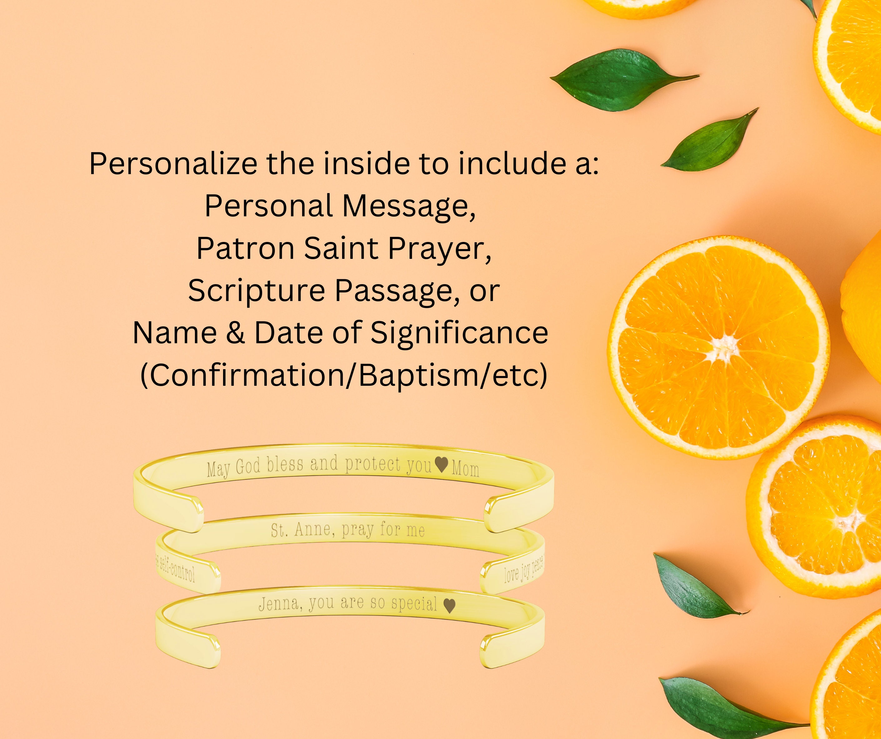 Fruits of the Holy Spirit Bracelet Christian Dainty Jewelry ...
