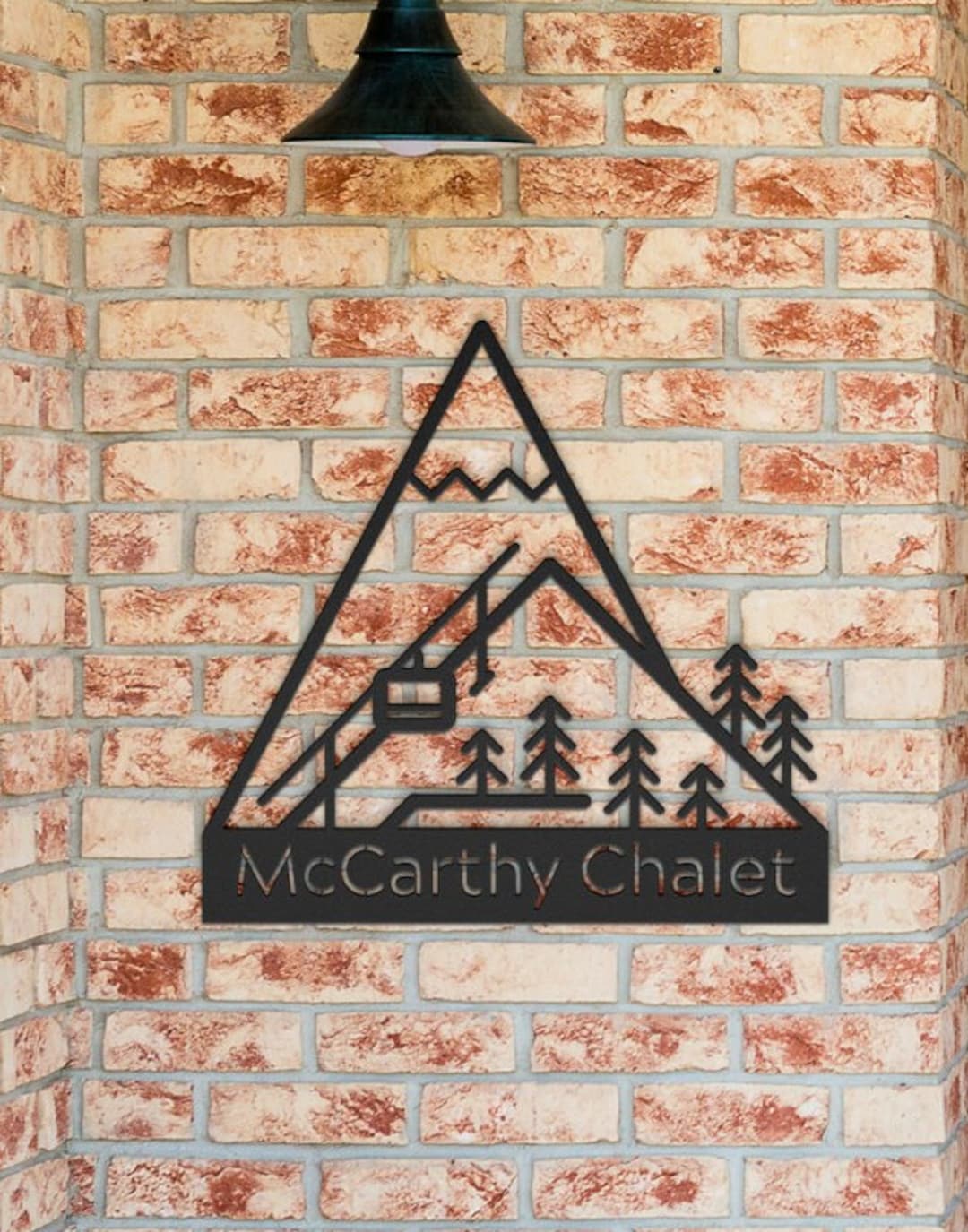 Personalized Ski/cabin/chalet Metal Sign Art, Housewarming Gift ...