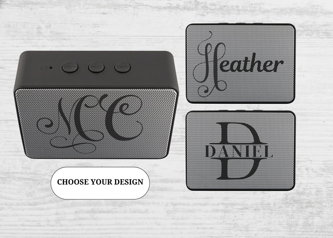 Custom Bluetooth Speaker, Personalized Name Speaker, Company Gift ...