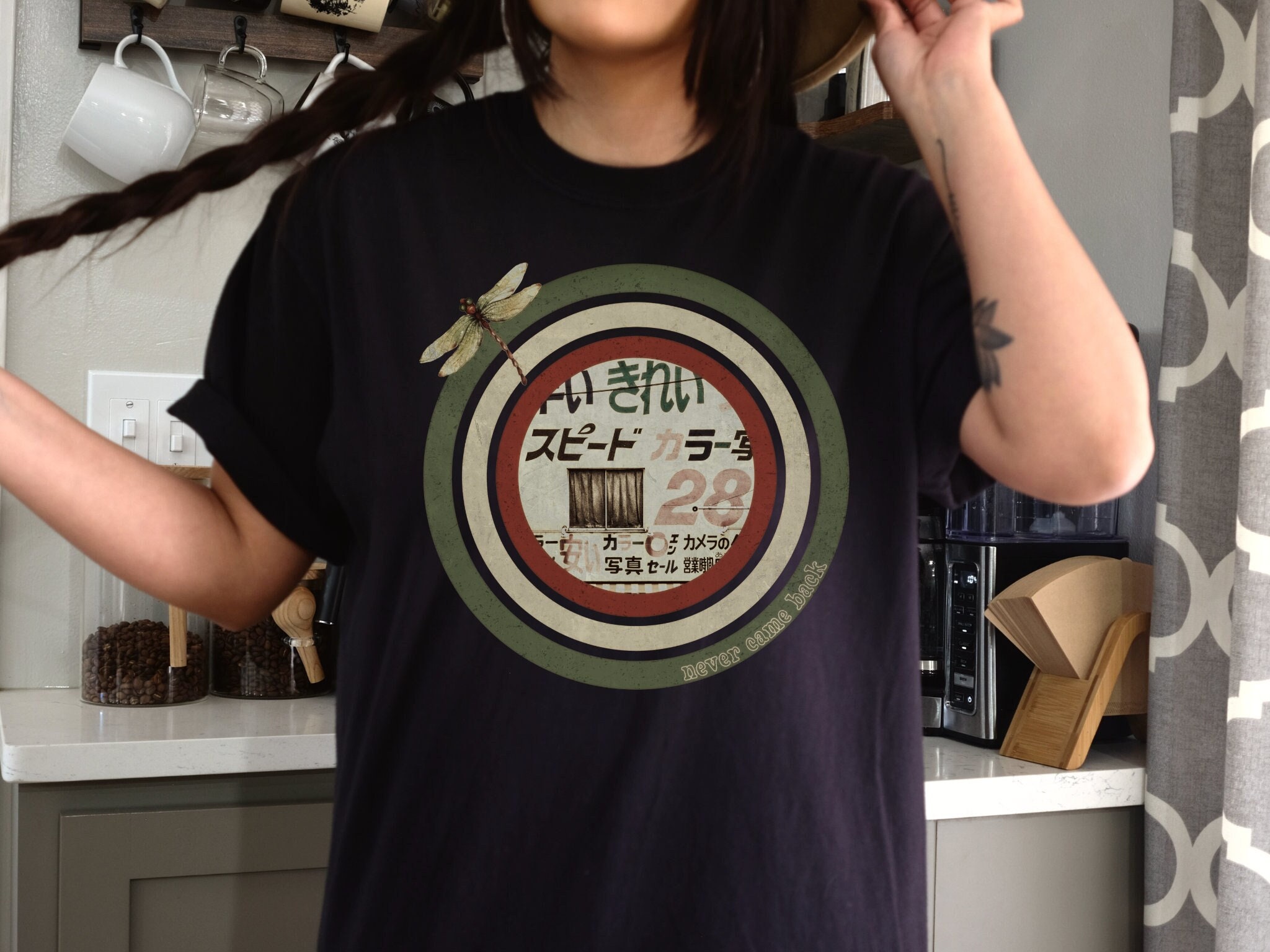 Vintage Japanese Streetwear Tshirt Oversized Y2K T-shirt Unisex ...