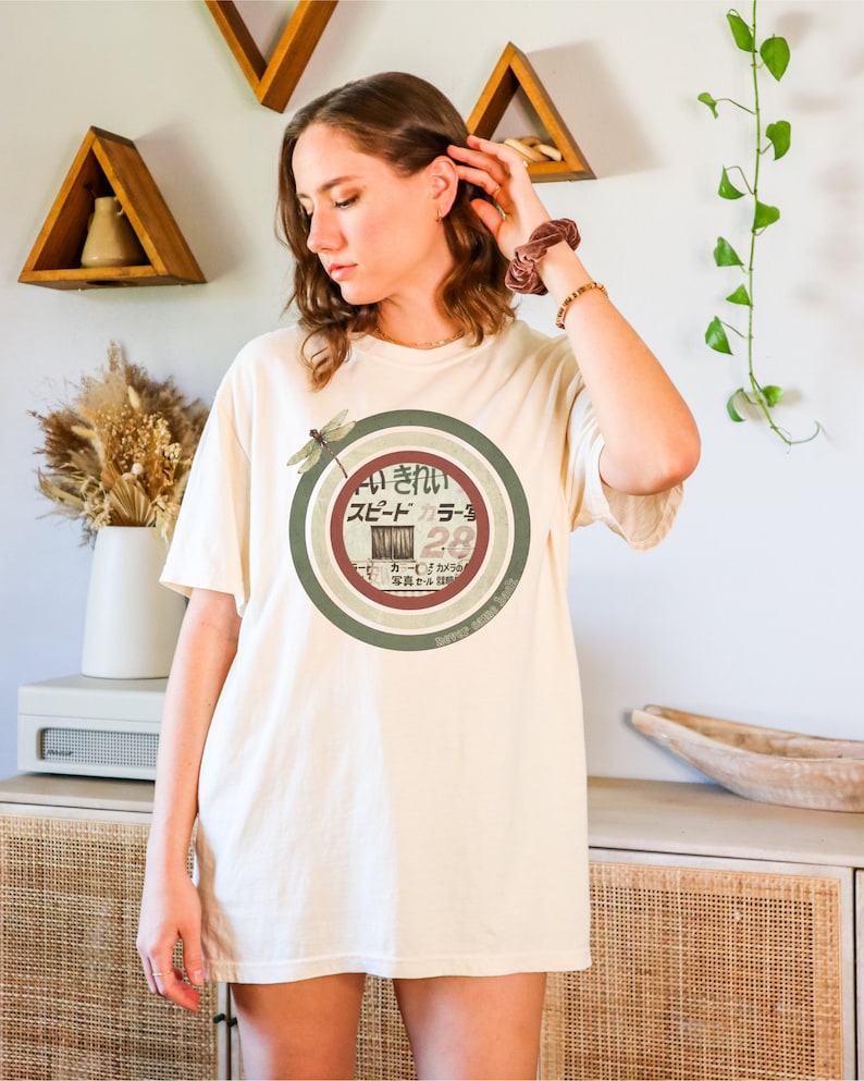 Vintage Japanese Streetwear Tshirt Oversized Y2K T-shirt Unisex ...