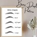 Lash Extension Chart Guide, Lash Mapping, Lash Chart Display, Printable ...