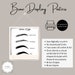 Brow Display Poster, Eyebrow Shapes, Eyebrow Style Poster, Beauty Salon ...