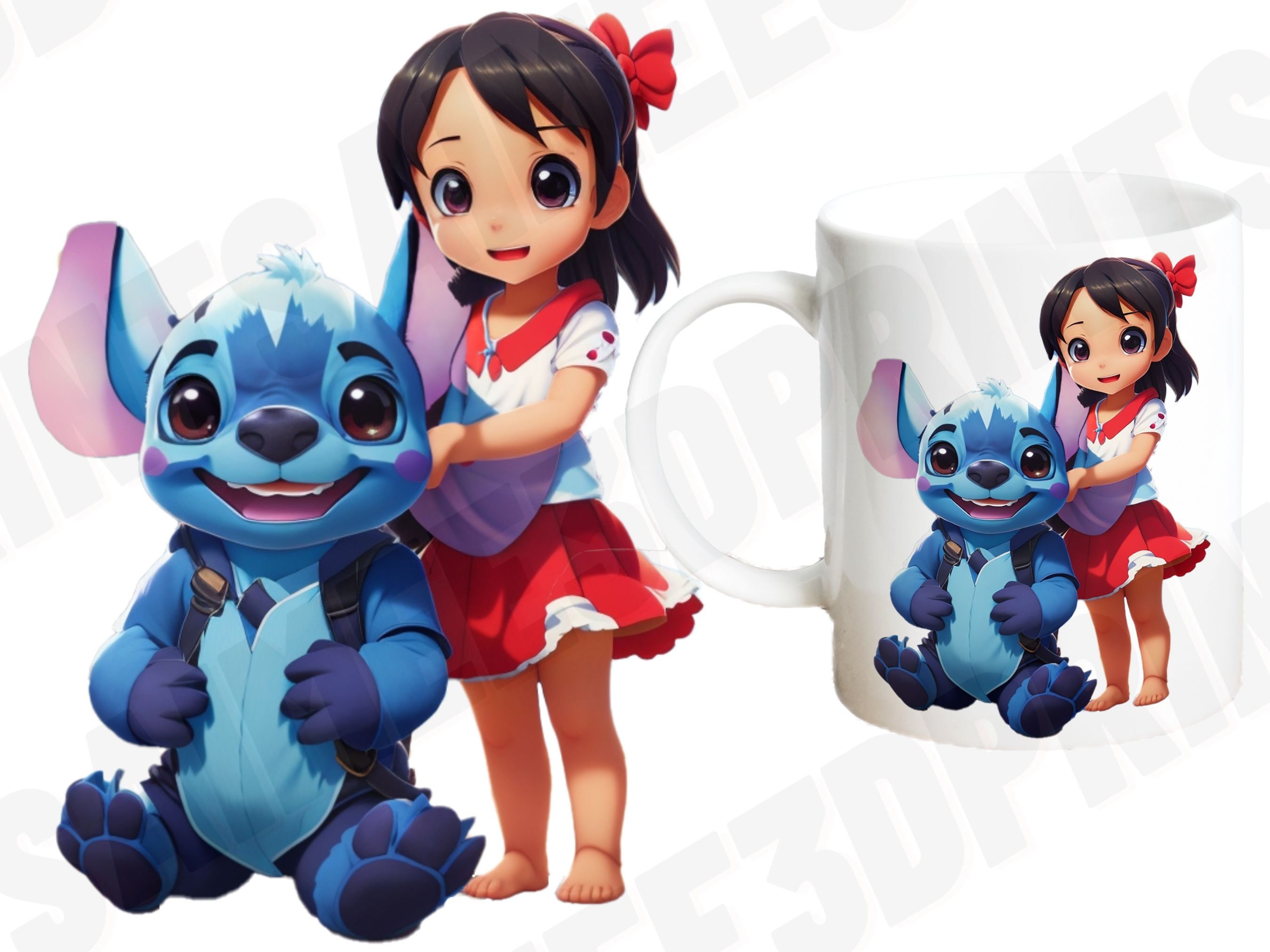 Cute Cartoon Little Anime Characters PNG Movie Creature SVG - Etsy