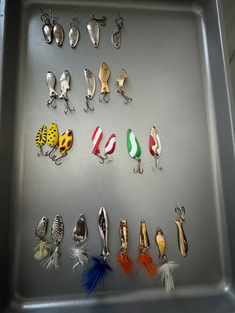 Vintage Fishing Lures From Abercrombie & Fitch 25 Assorted Vintage ...