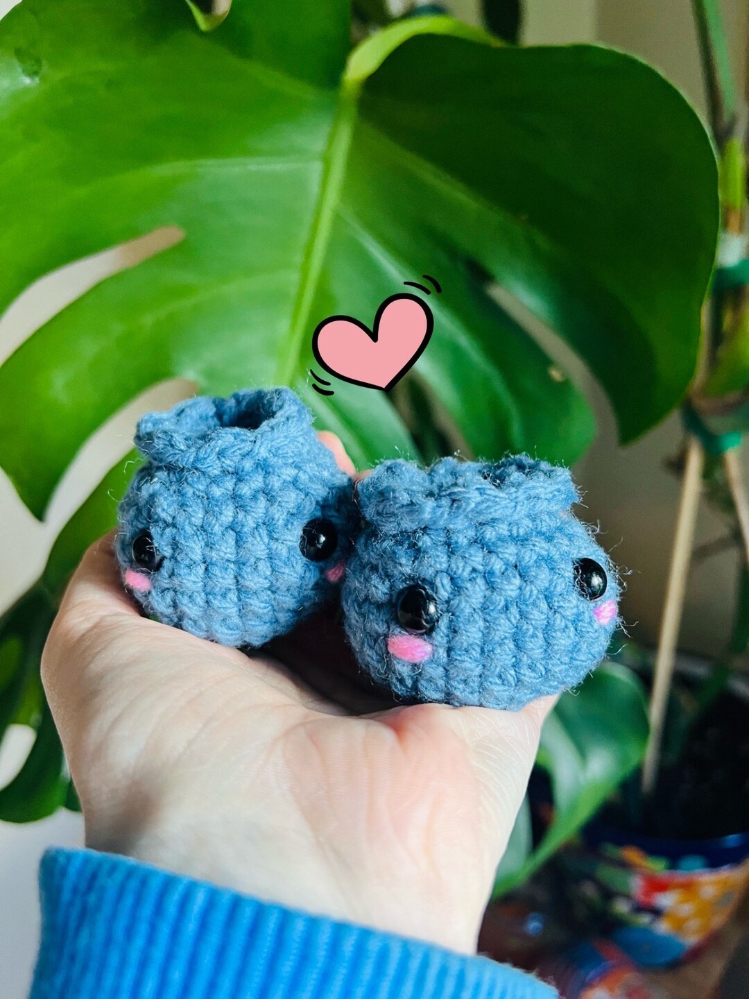 Catnip Blueberry Toy, Crochet Cat Kitten Toy - Etsy