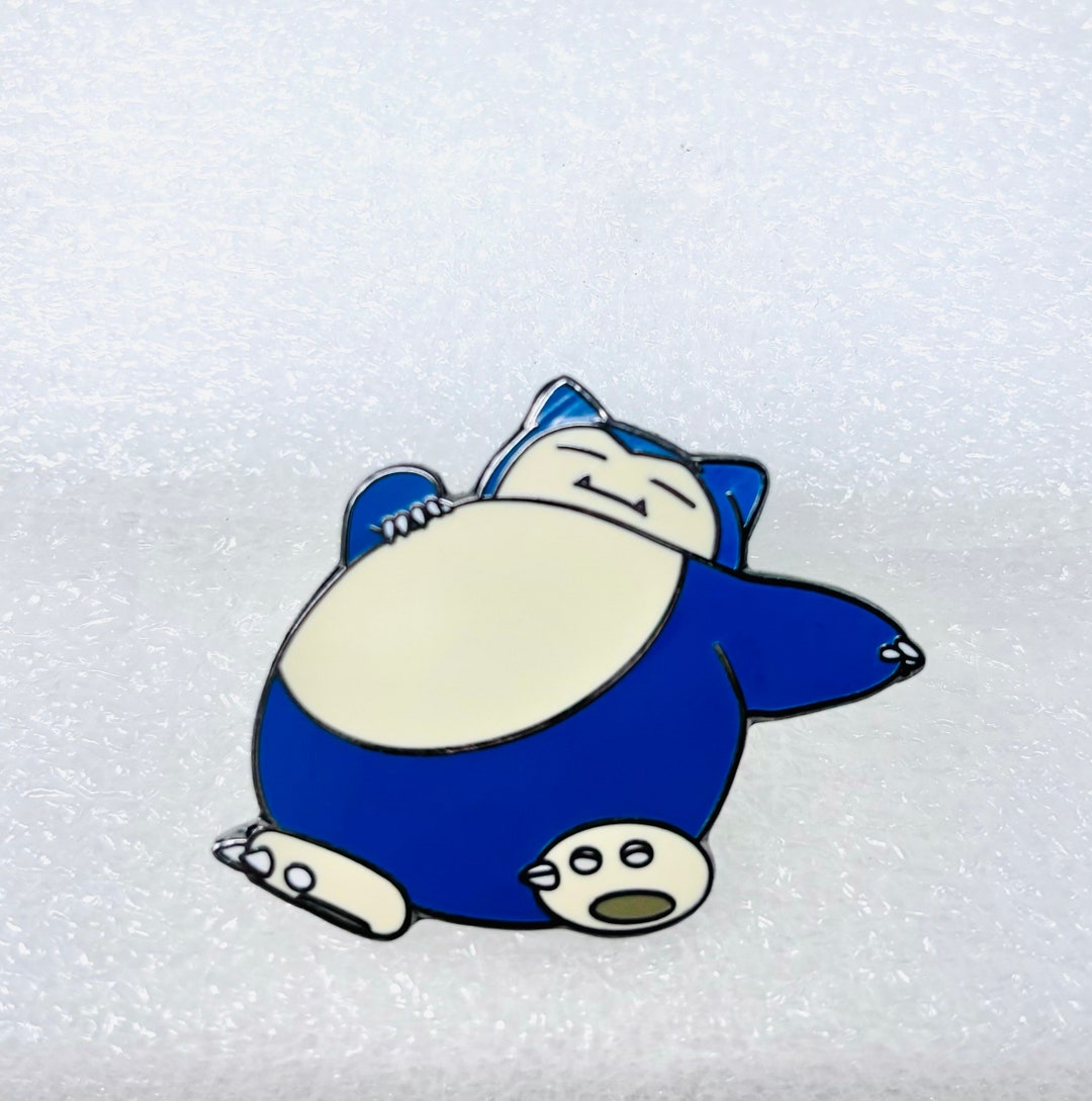 Snorlax Pokémon Pokemon Enamel Pin - Etsy