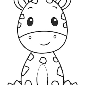 Animal Coloring Pages-1 PDF (10 Pages)- Cute and Fun Animal Theme ...