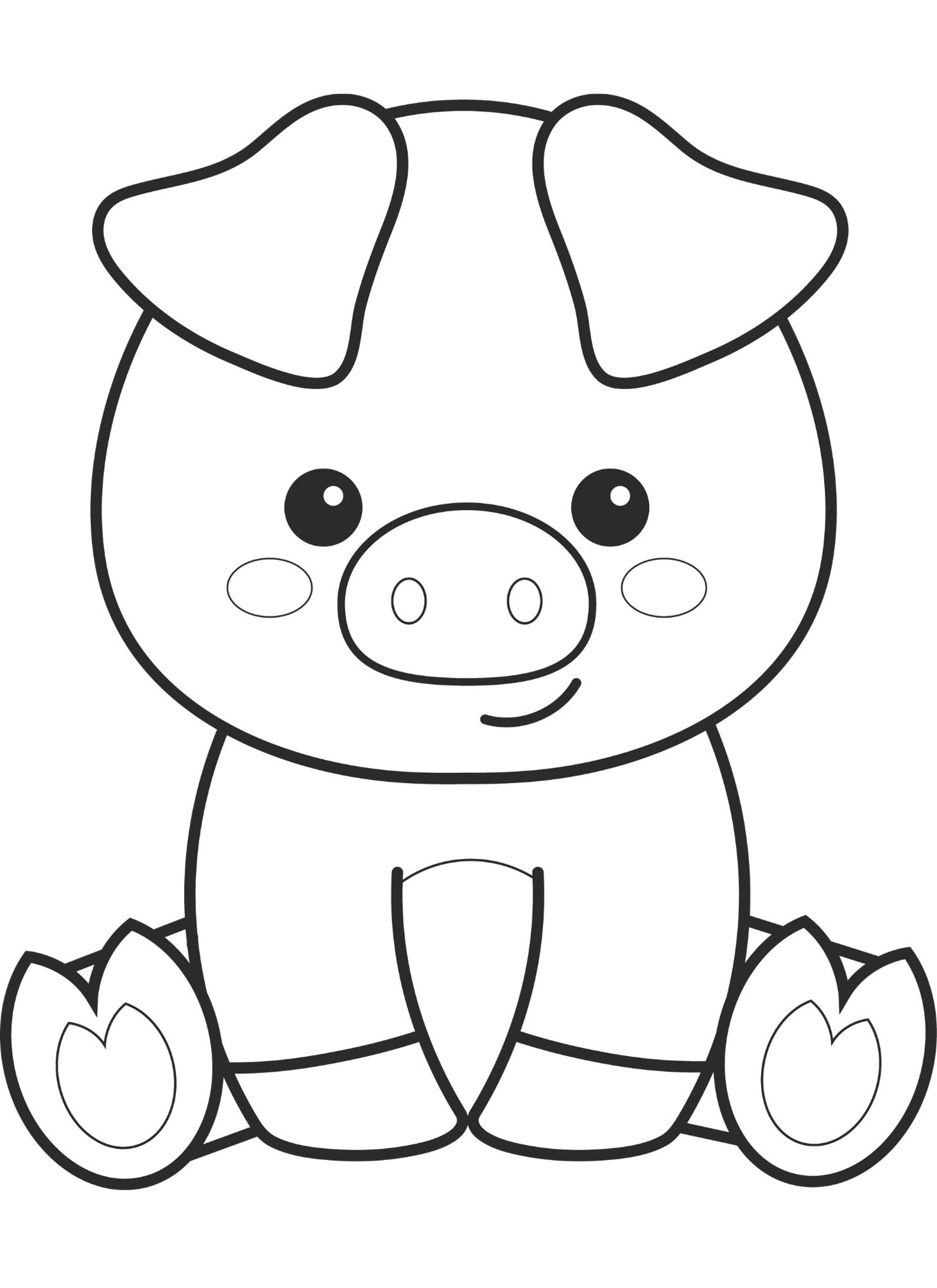 Animal Coloring Pages-1 PDF (10 Pages)- Cute and Fun Animal Theme ...