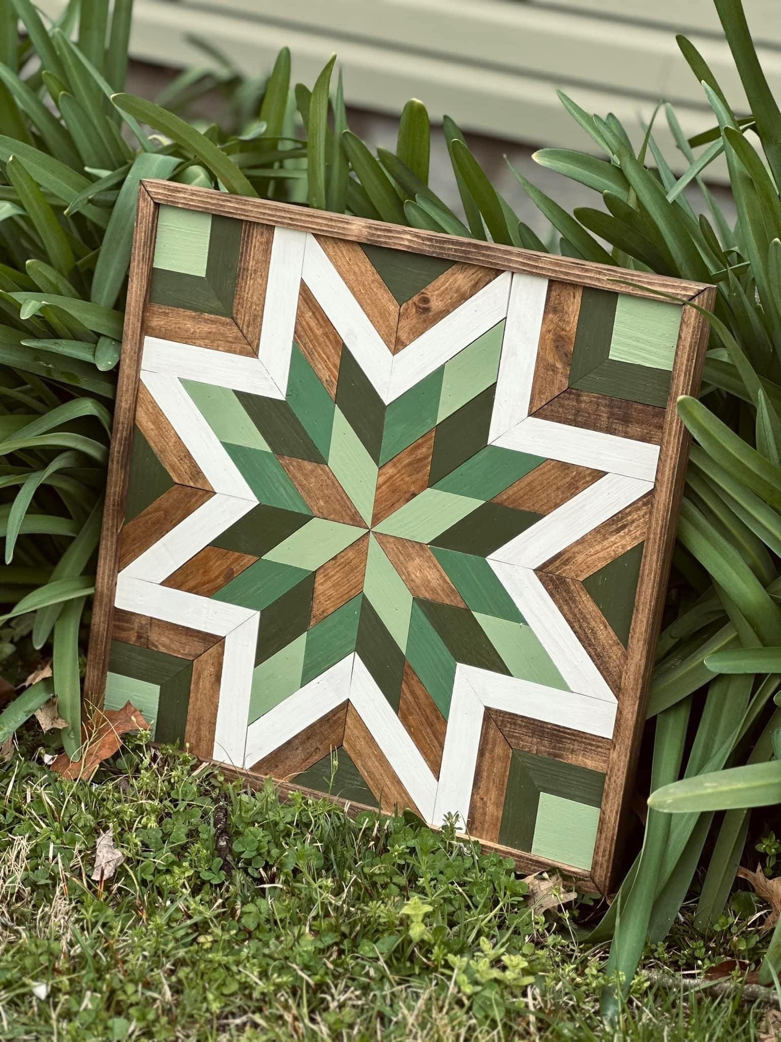 Wooden Barn Quilt Custom Gift Handmade Farmhouse - Etsy