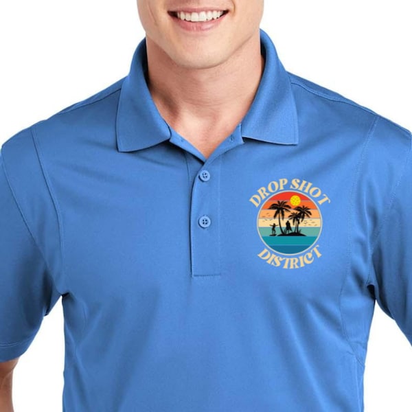 Mens Pickleball Polo - Etsy