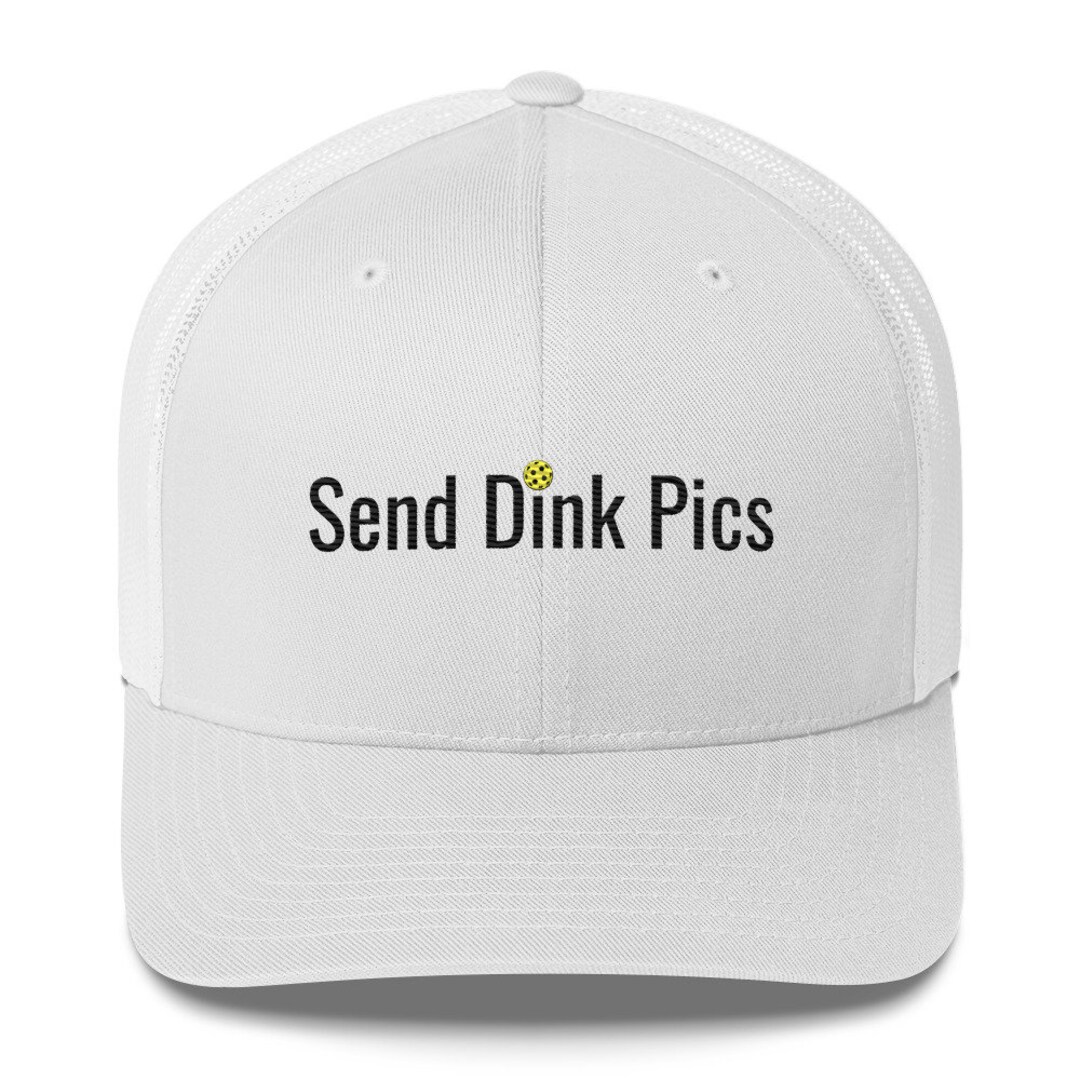 Send Dink Pics Embroidered Pickleball Trucker Hat - Etsy