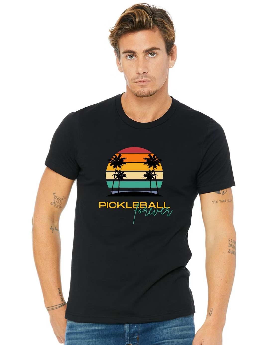 Unisex Pickleball Forever Premium T-shirt Super Cute Funny Dope Cool ...