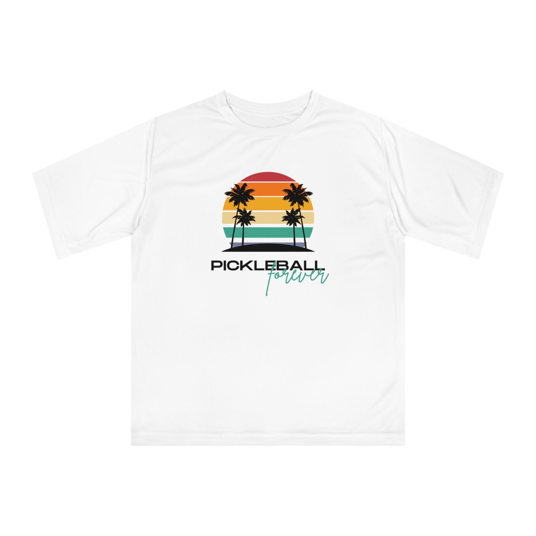 Unisex Pickleball Forever Performance T-shirt: Moisture-wicking ...