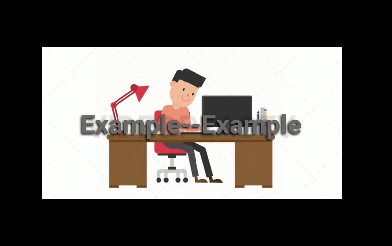 Video Clips, Man at Desk Clip Art, Office Animation, Office Clip Art ...