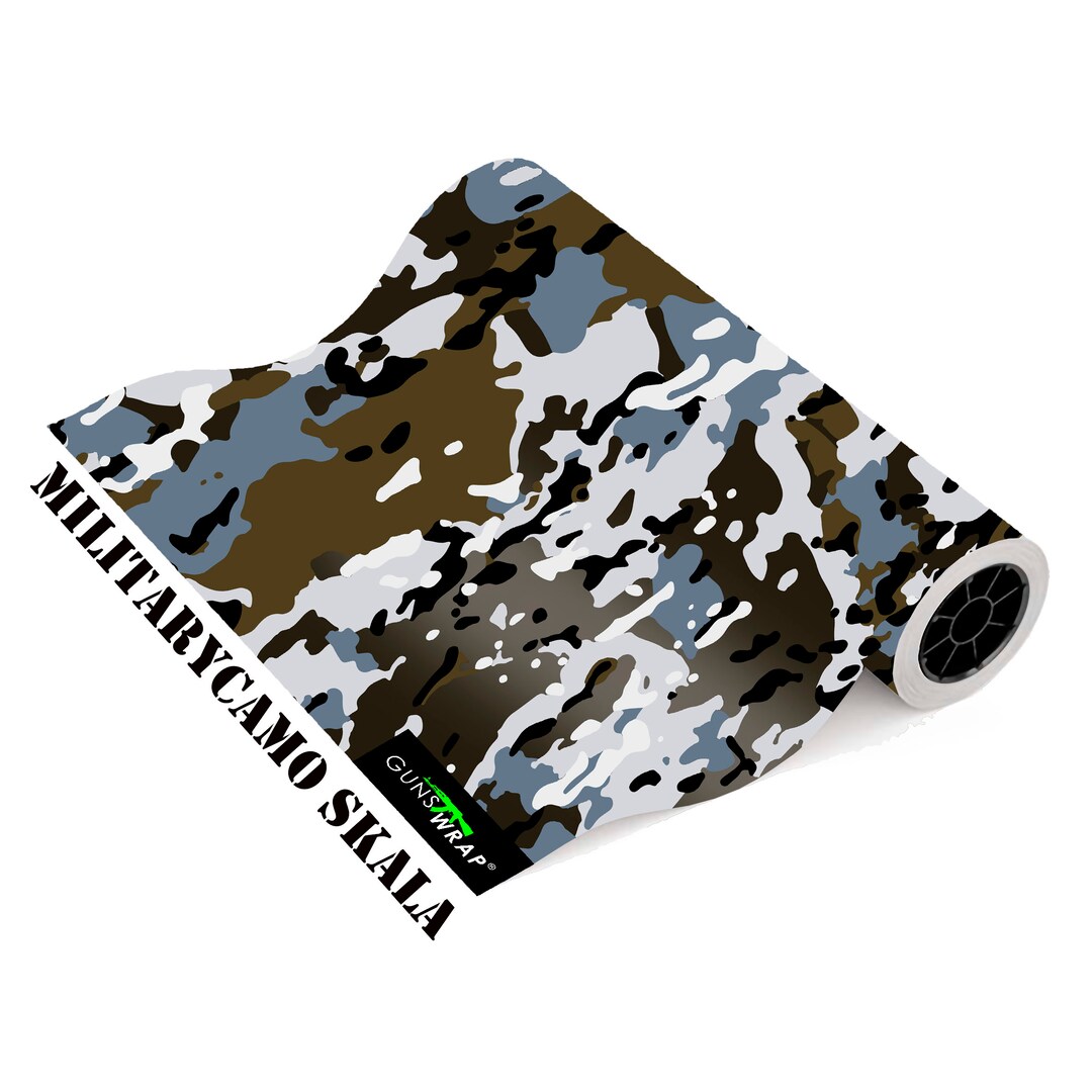 Premium Vinyl Camo Wrap Roll Sheet 3M Matt Adhesive 7,8x39in ...