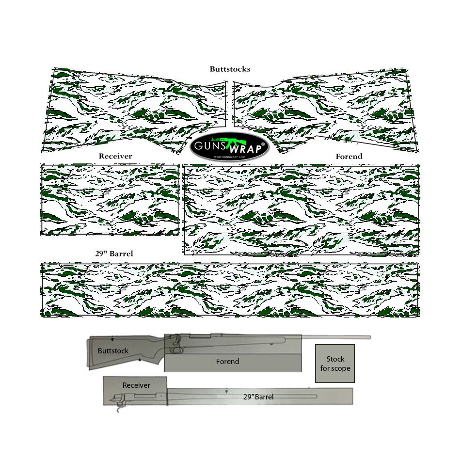 Camo Set Premium Vinyl Wrap Camouflage Skins Sheet 3M Matt Adhesive Pre ...