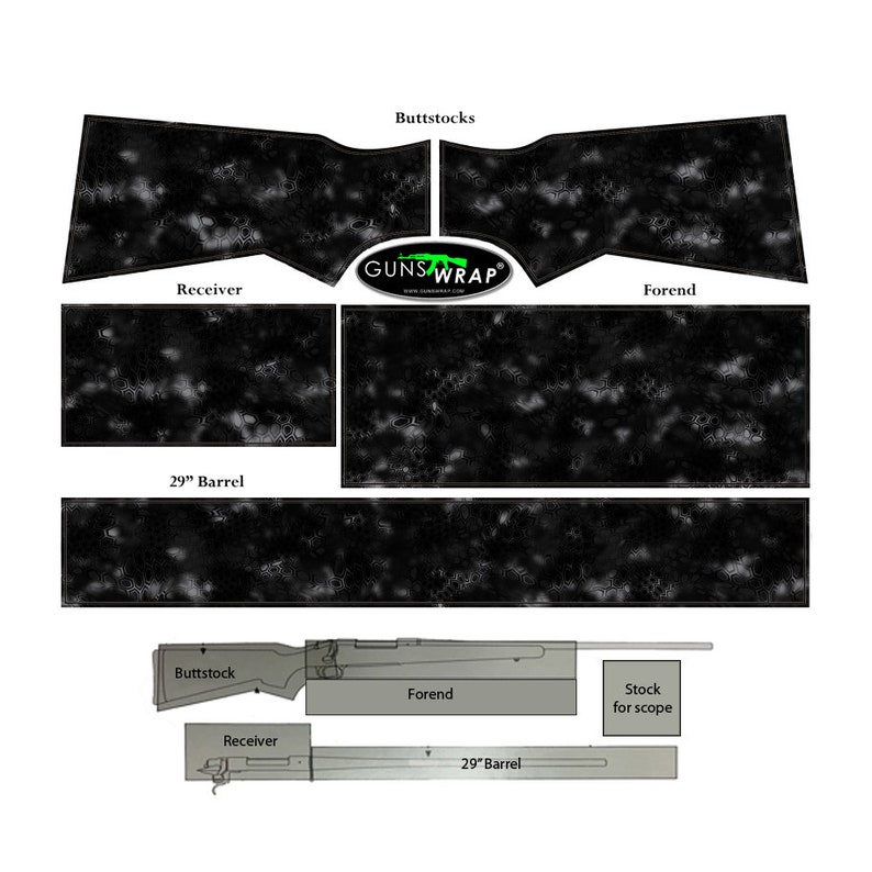 Premium Camouflage Set Vinyl Camo Wrap Skin Sheet 3M Matt Adhesive Pre ...