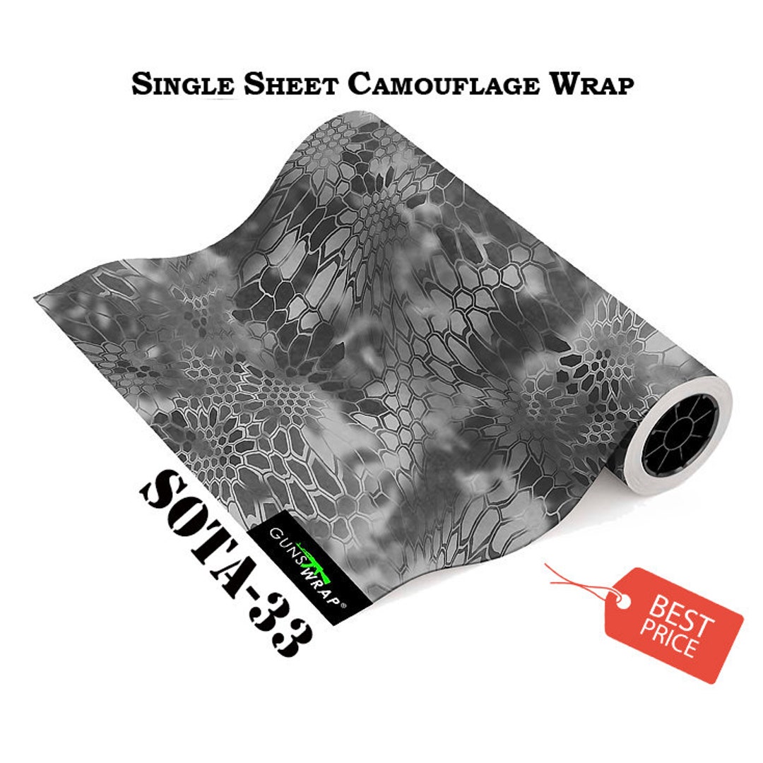 Premium Vinyl Camo Wrap Roll Sheet 3M Matt Adhesive 7,8x39in SOTA-33 - Etsy