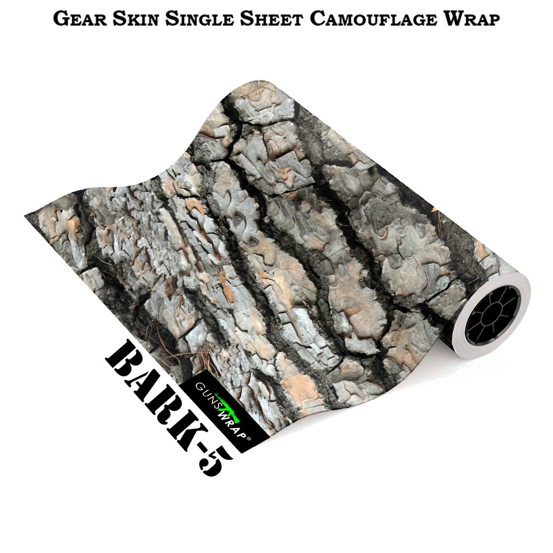 Camo Wrap Roll Premium Vinyl Sheet 3M Matt Adhesive 7,8x39in BARK-5 - Etsy