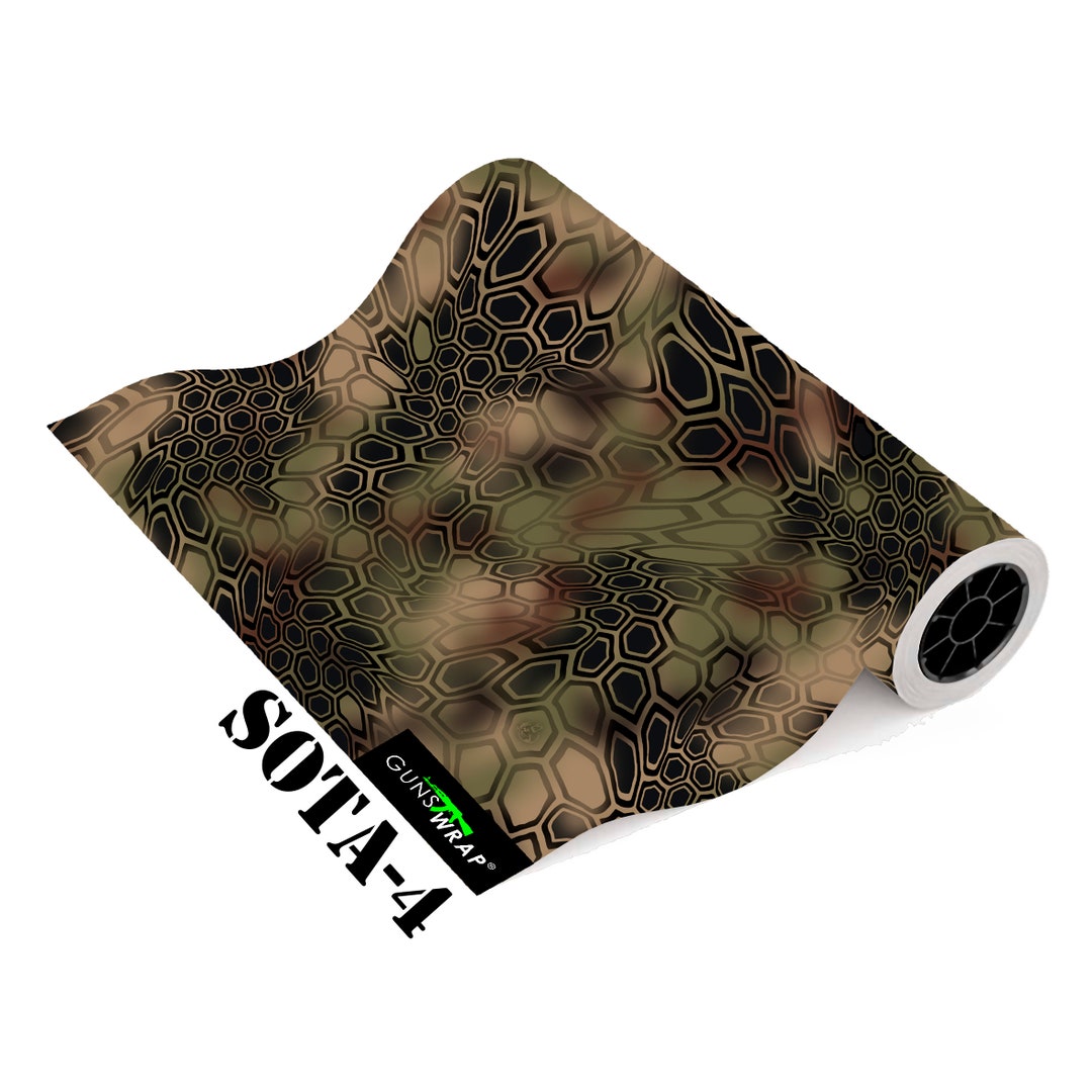 Camo Wrap Roll Premium Vinyl Sheet 3M Matt Adhesive 7,8x39in SOTA-4 - Etsy