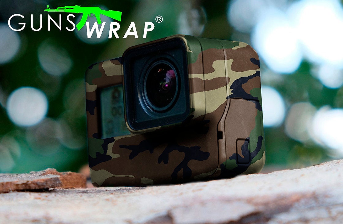 Premium Vinyl Camo Wrap Roll Sheet 3M Matt Adhesive 7,8x39in WOODLAND ...
