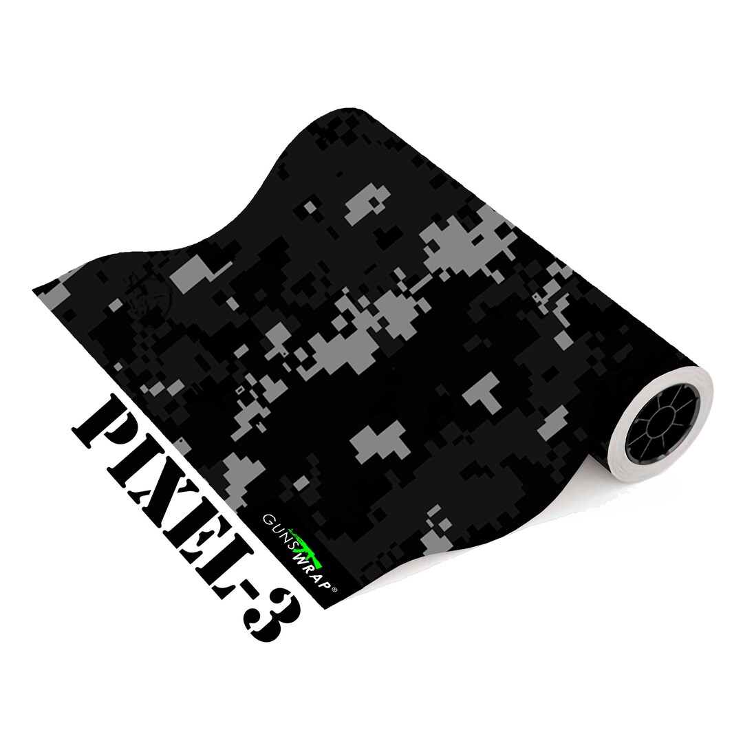 Premium Vinyl Camo Wrap Roll Sheet 3M Matt Adhesive 7,8x39in PIXEL-3 - Etsy