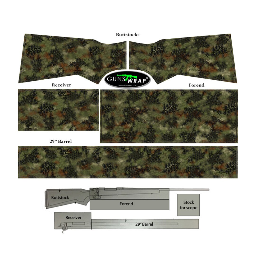 Premium Camouflage Set Vinyl Camo Wrap Skin Sheet 3M Matt Adhesive Pre ...