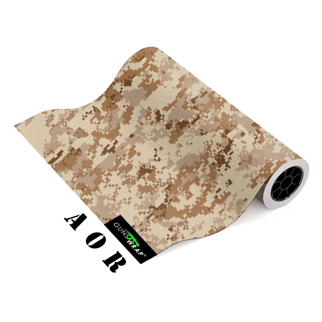 Premium Vinyl Camo Wrap Roll Sheet 3M Matt Adhesive 7,8x39in AOR - Etsy