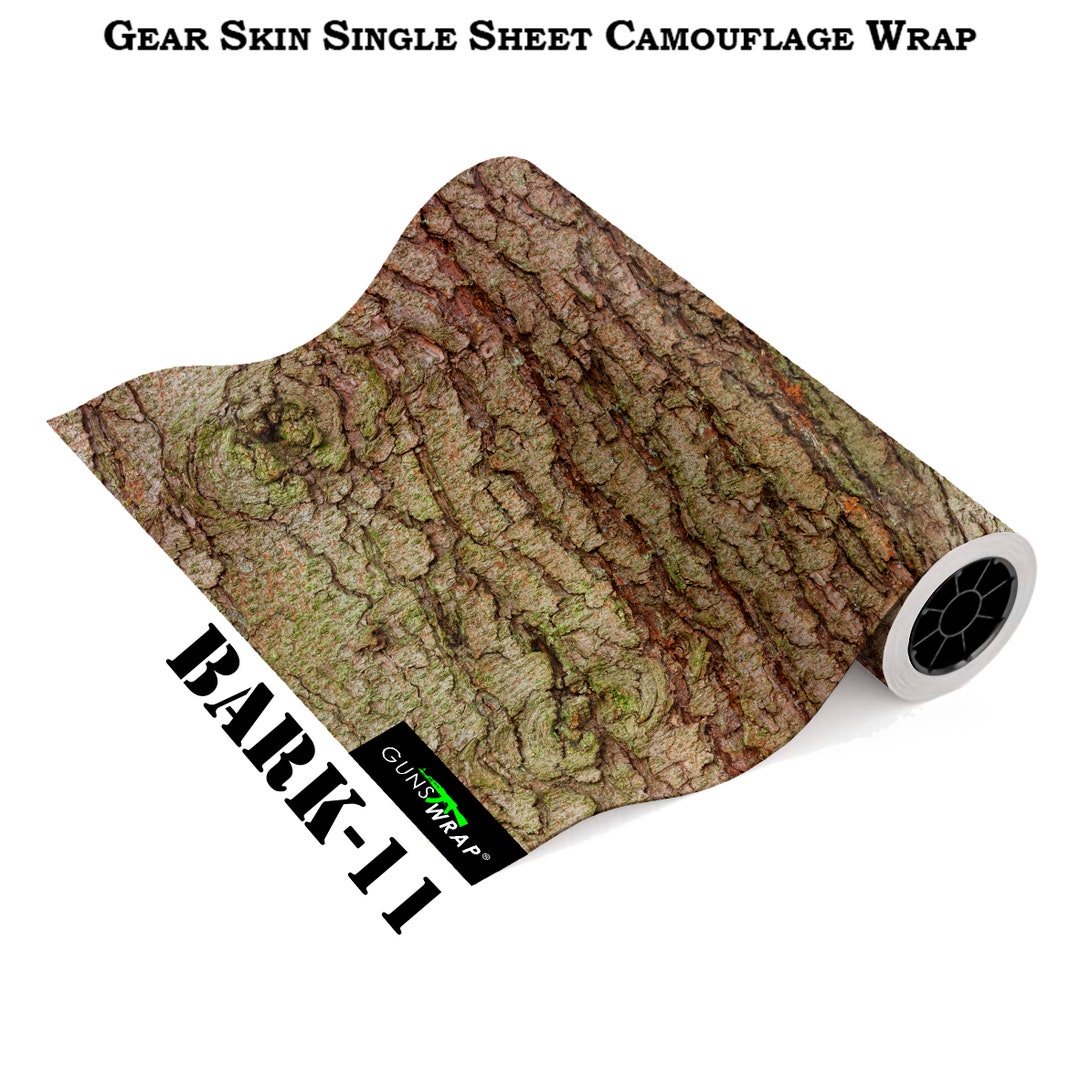 Camo Wrap Roll Premium Vinyl Sheet 3M Matt Adhesive 7,8x39in BARK-11 - Etsy