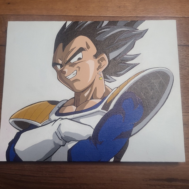 Acrylic Dragon Ball Z Wall Art - Etsy
