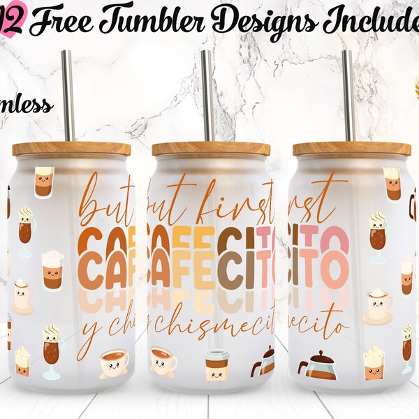 Chisme Y Cafecito Tumbler Svg Etsy Australia